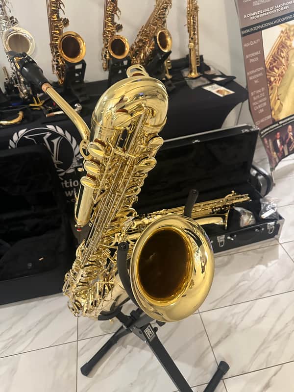 International Woodwind IW 661 Bass Saxophone 2025 - Gold | Reverb