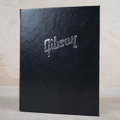 Gibson Memphis COA Book for ES Guitar Black | Reverb