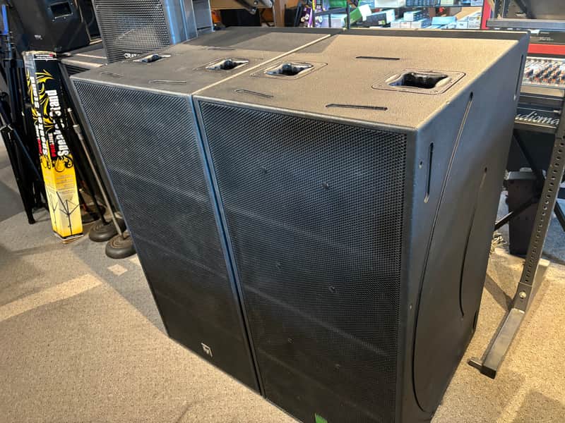 Electro-Voice PX2181 Dual 18 / Black widow speakers installed | Reverb