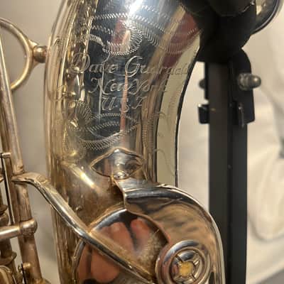 Dave Guardala Alto Saxophone - 1990’s - Silver plate | Reverb