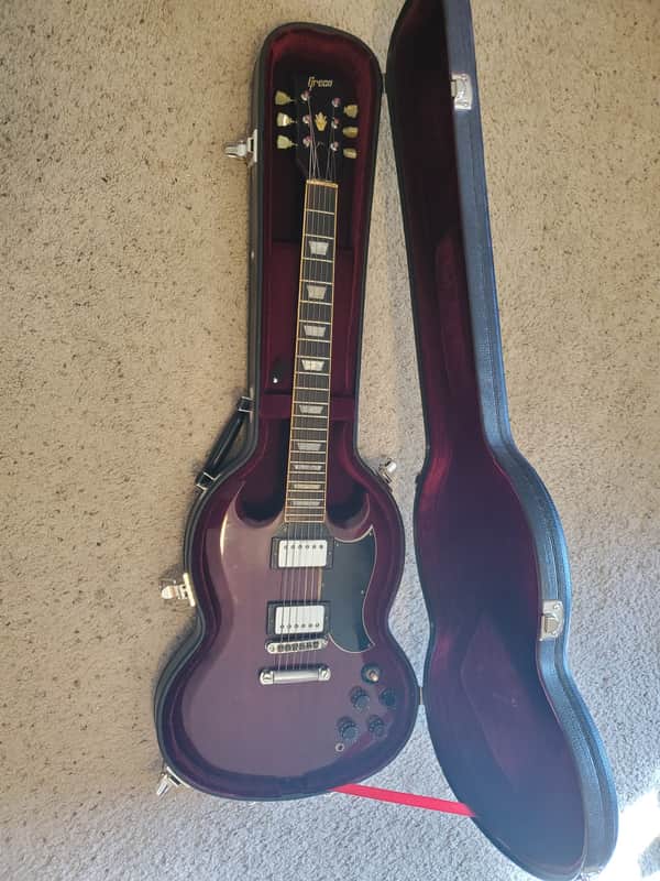 Greco SG600 1977 - Wine Cherry | Reverb