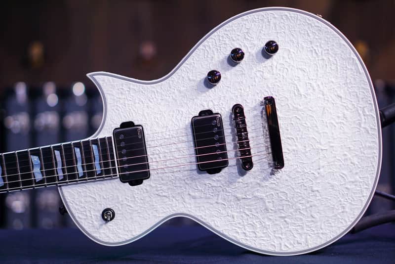 ESP original Eclipse - castmetal white hiendguitar special | Reverb