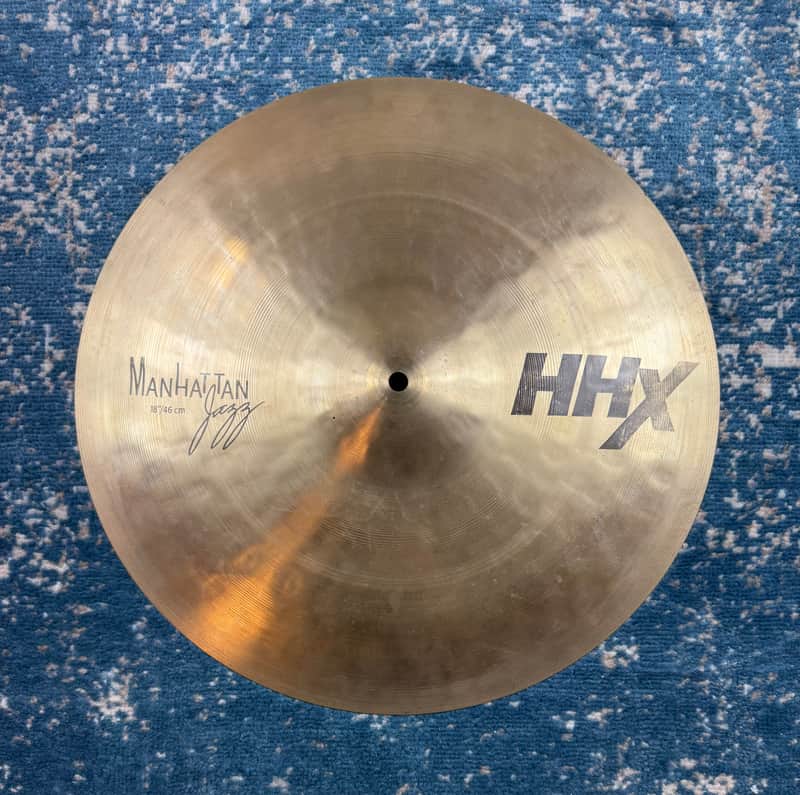 18" Sabian HHX Manhattan Jazz Crash 1312g Sabian | Reverb Australia