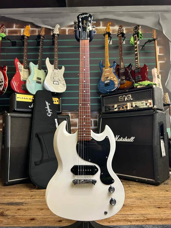 Epiphone G-310 Junior Alpine White 1998 Electric Guitar | Reverb UK