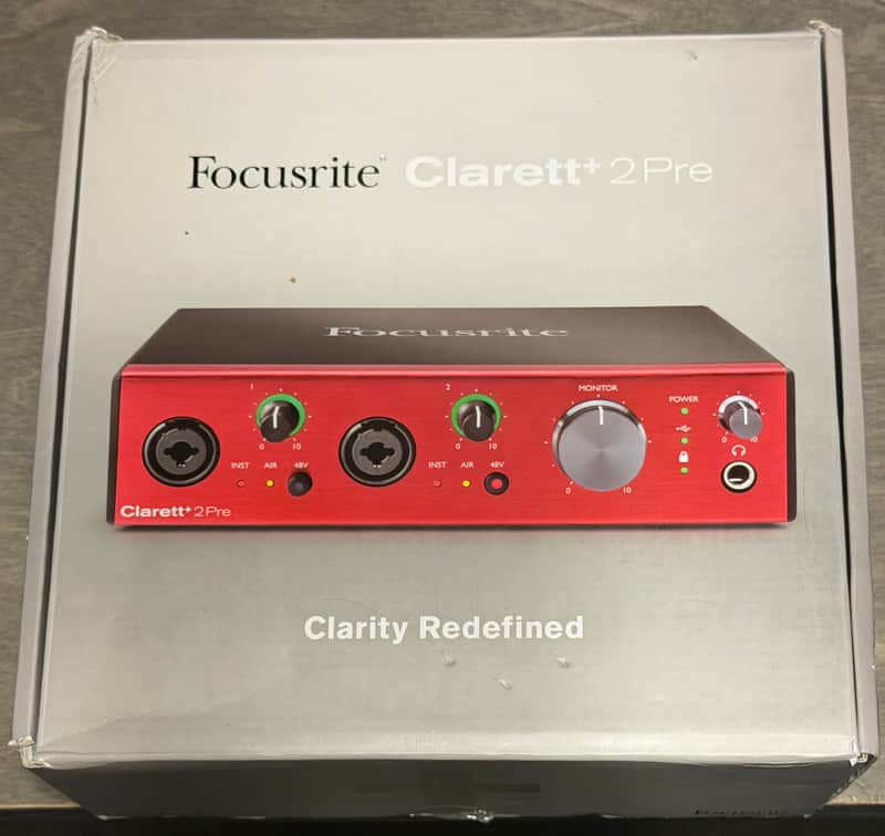 Focusrite Clarett+ 2Pre USB-C Audio Interface 2021 - Present | Reverb