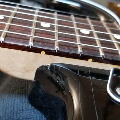 used Suhr Classic S Antique Pro in Black over 3 Tone | Reverb