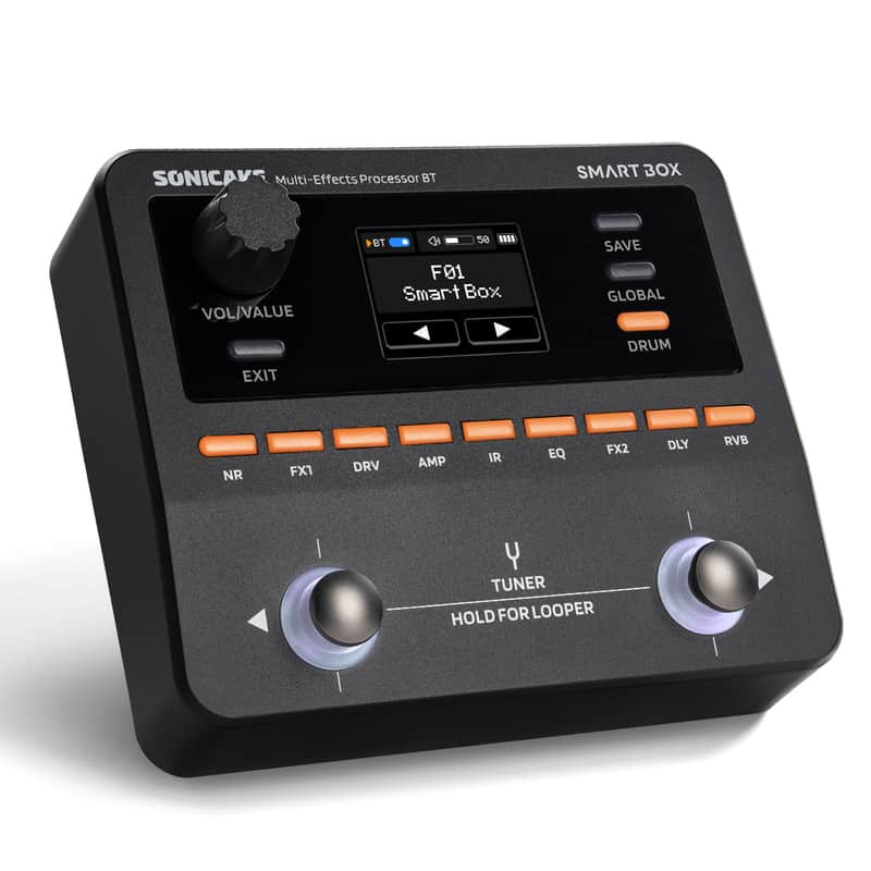 SONICAKE Smart Box Multi-Effects Processor for Guitar Bass | Reverb
