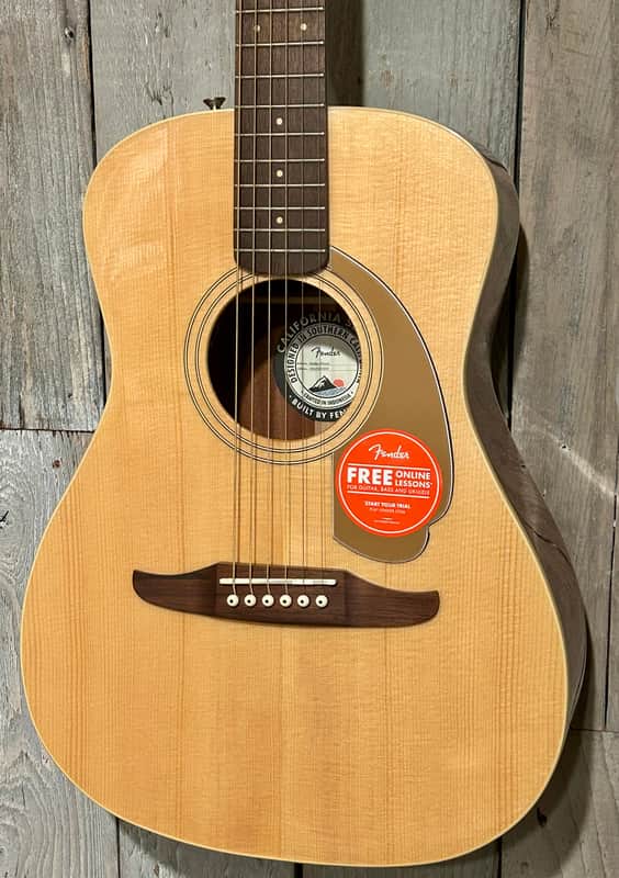 Fender Malibu Player Natural, Great Small Body Guitar, Pro | Reverb
