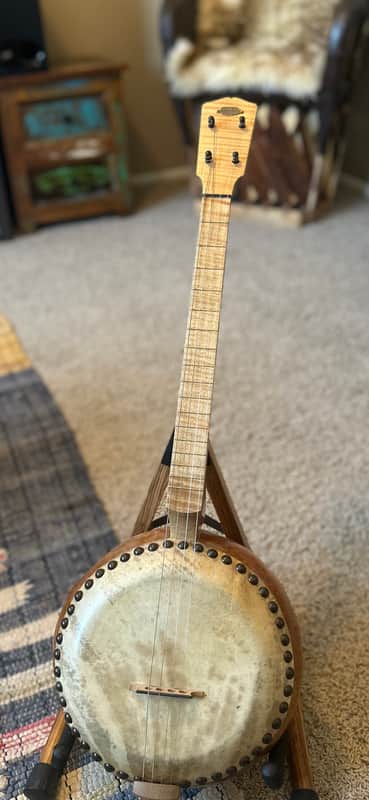 Tenor Banjo built by Jason Romero Tenor Gourd Banjo 2022 | Reverb