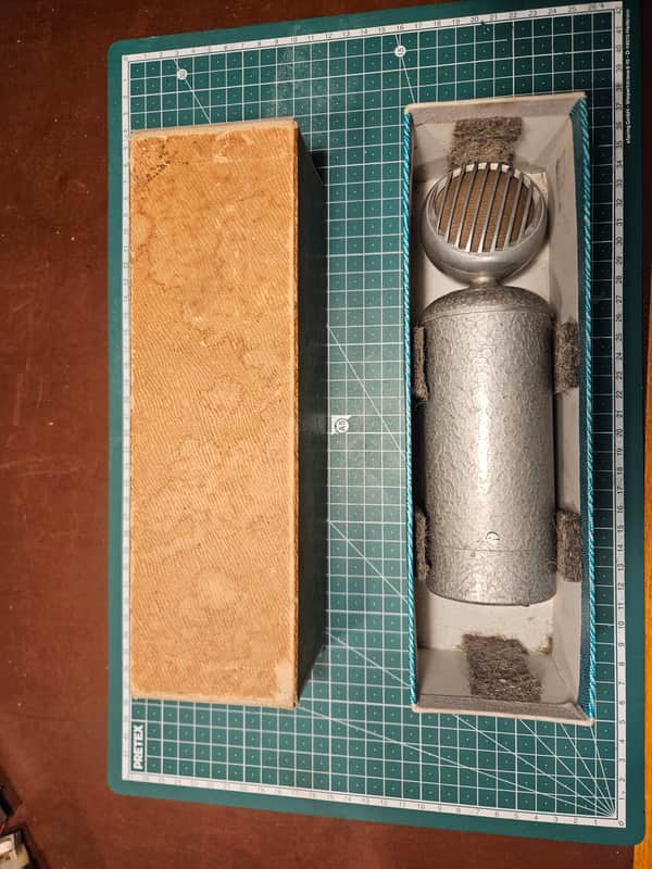 Very rare Reissmann MR50 Tube Microphone, EF86 Tube, #1090 | Reverb