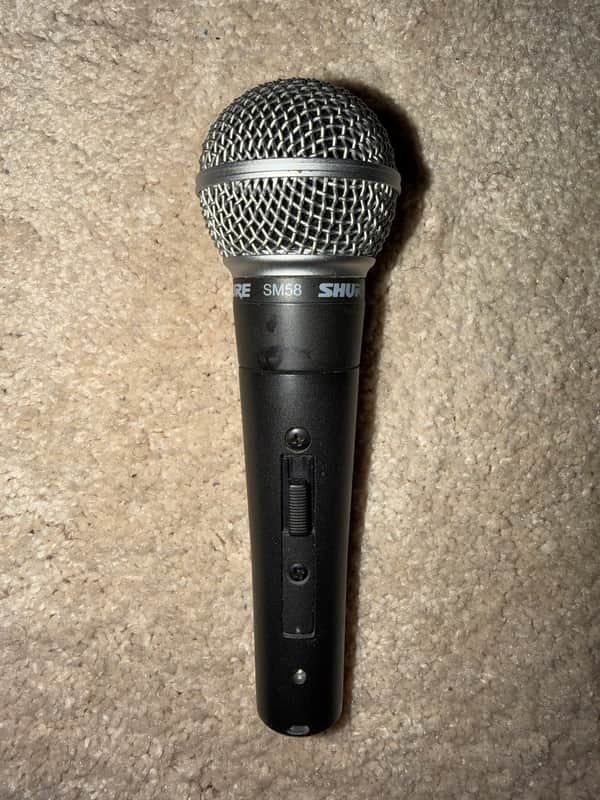 Shure SM58S Handheld Cardioid Dynamic Microphone with On / | Reverb