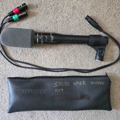 Shure VP88 stereo mic, with interface cable, windscreen, | Reverb