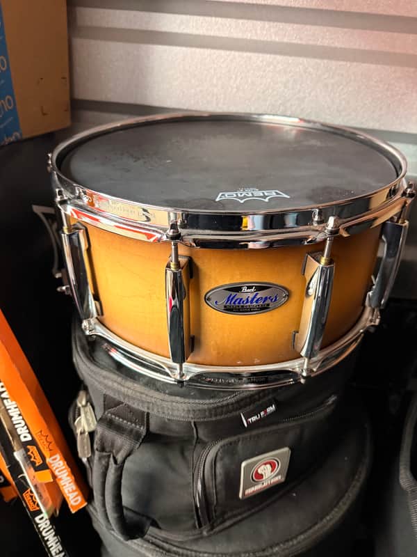 Pearl Masters Maple complete shell 14/6.5 2017-2020 - Natural | Reverb