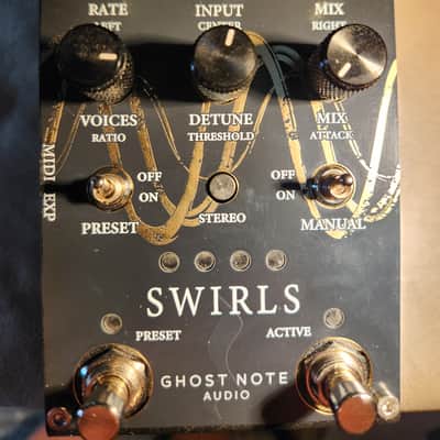 Ghost Note Audio Swirl Tri-Chorus/Detune/Compressor Pedal | Reverb
