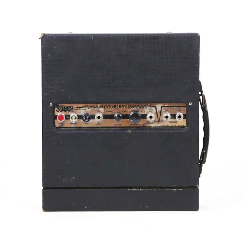 1964 Supro 500-R Reverberation Unit 500R Vintage Tube | Reverb