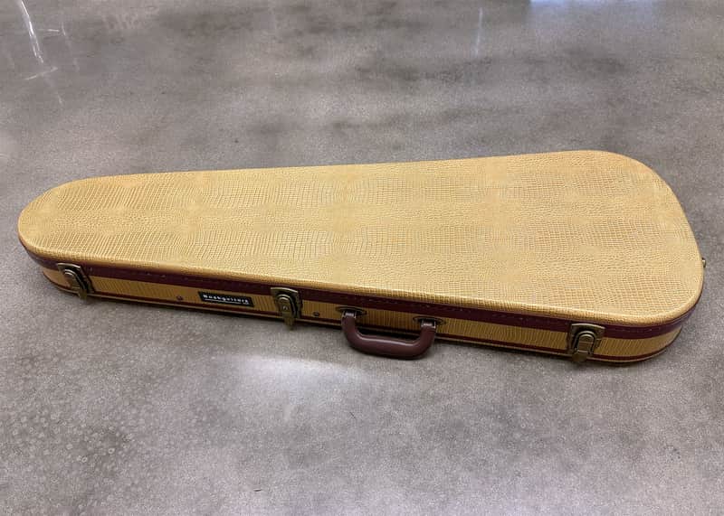 Nash Guitars Custom Alligator Teardrop Tele Hard Case | Reverb