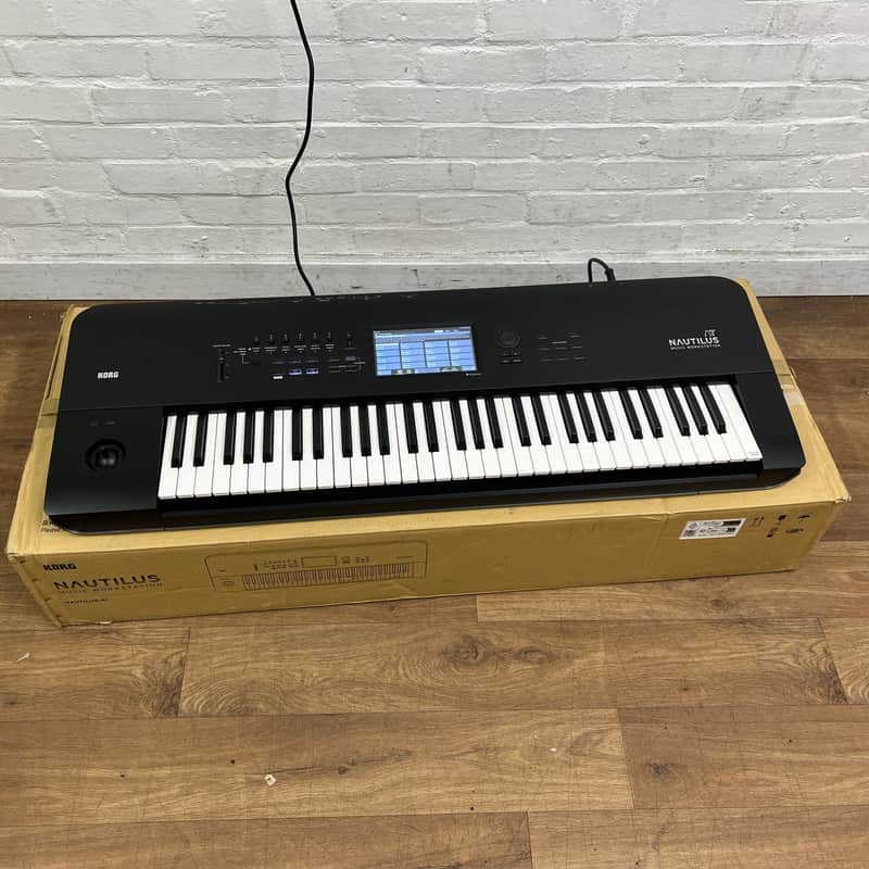 Korg Nautilus AT 61 Workstation Keyboard; Serial No: 500008 | | Reverb
