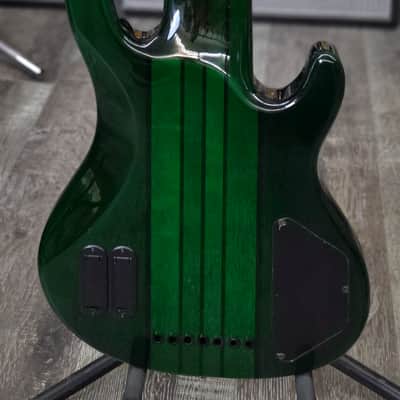 AIO S11-7 7-String Left-Handed Bass - Green Burst GS-053 | Reverb
