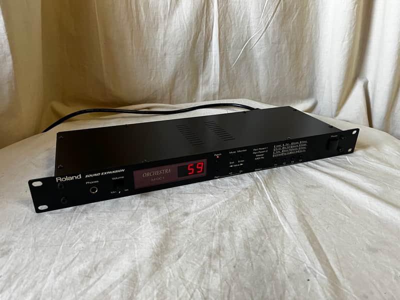 Roland ORCHESTRA M-OC1 Rack mount Sound module SR-JV80-02 NEW | Reverb