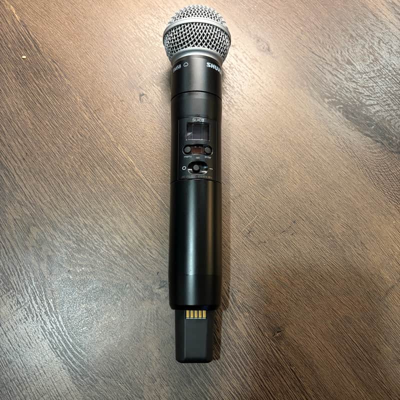 Shure SLXD2/SM58 Handheld Transmitter with SM58 Capsule - J52 | Reverb