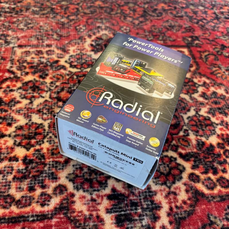 Radial Engineering Catapult MINI TRS 4ch cat-5 Mini Breakout | Reverb