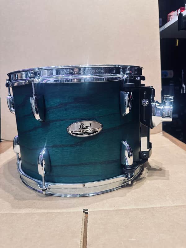 Pearl Session Studio Select 13x9 Rack Tom – Emerald Mist / | Reverb