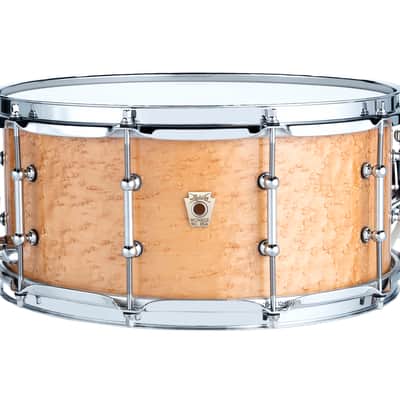 Ludwig Classic Maple 6.5x14" Full Face Birdseye Stain Snare | Reverb