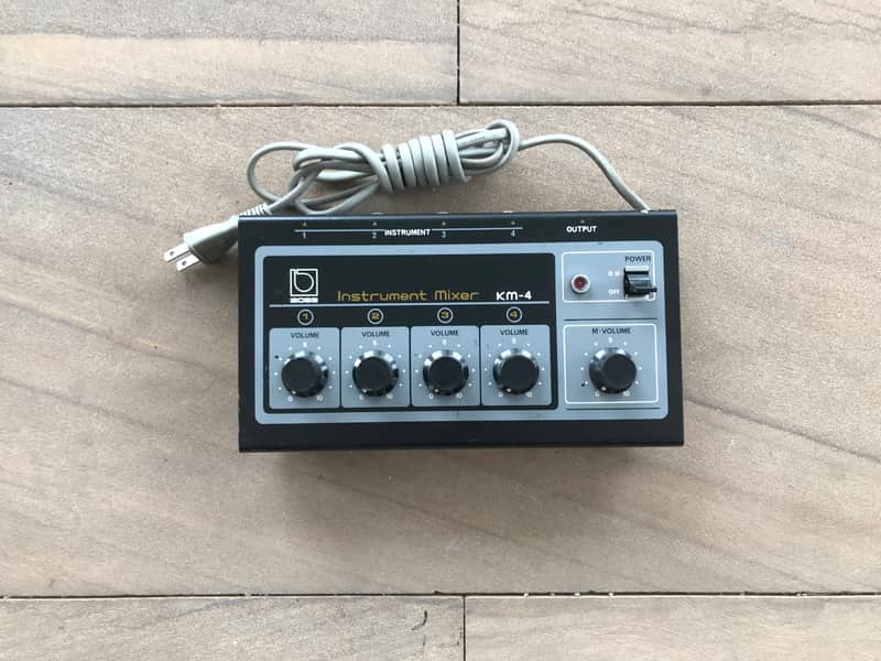 Boss KM-4 Four Channel Analog Instrument Mixer (Made in | Reverb