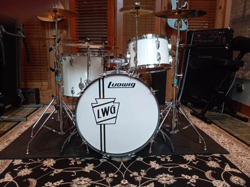 Ludwig Drum Kit (1976) 3-Ply (Legacy Maple) 24" 5-piece with | Reverb