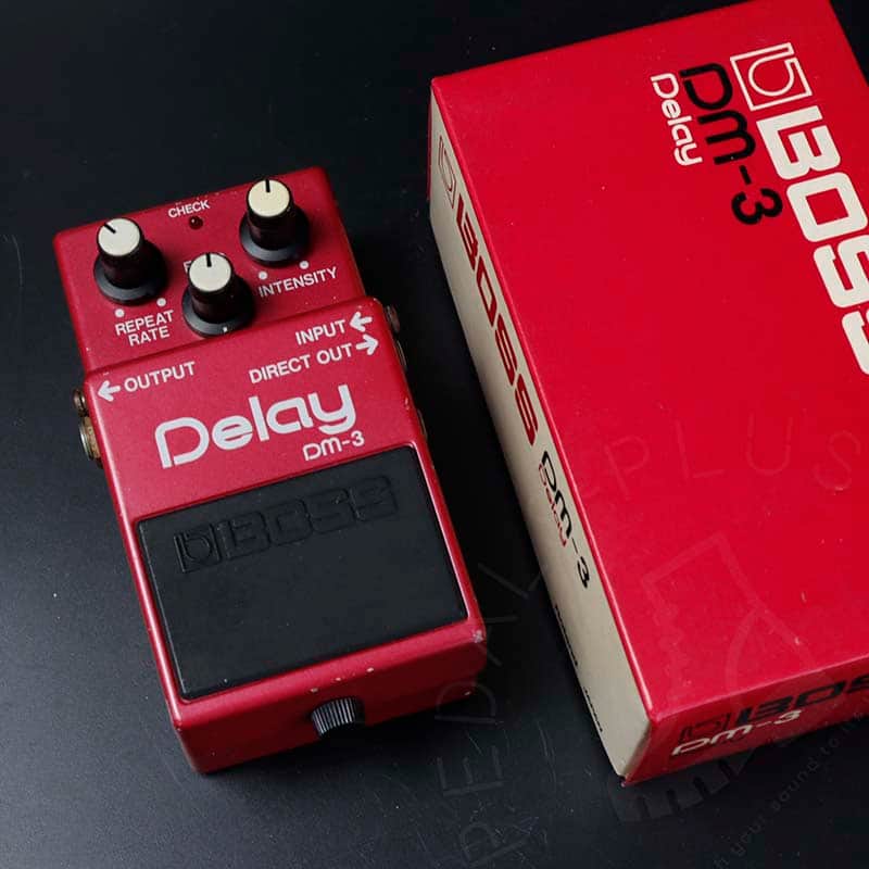 Boss DM-3 Delay (Green Label) 1984 w/ original box | Reverb