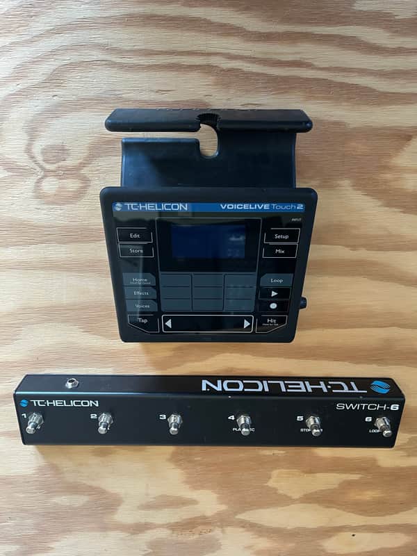 TC Helicon VoiceLive Touch 2 + Switch 6 Footswitch | Reverb