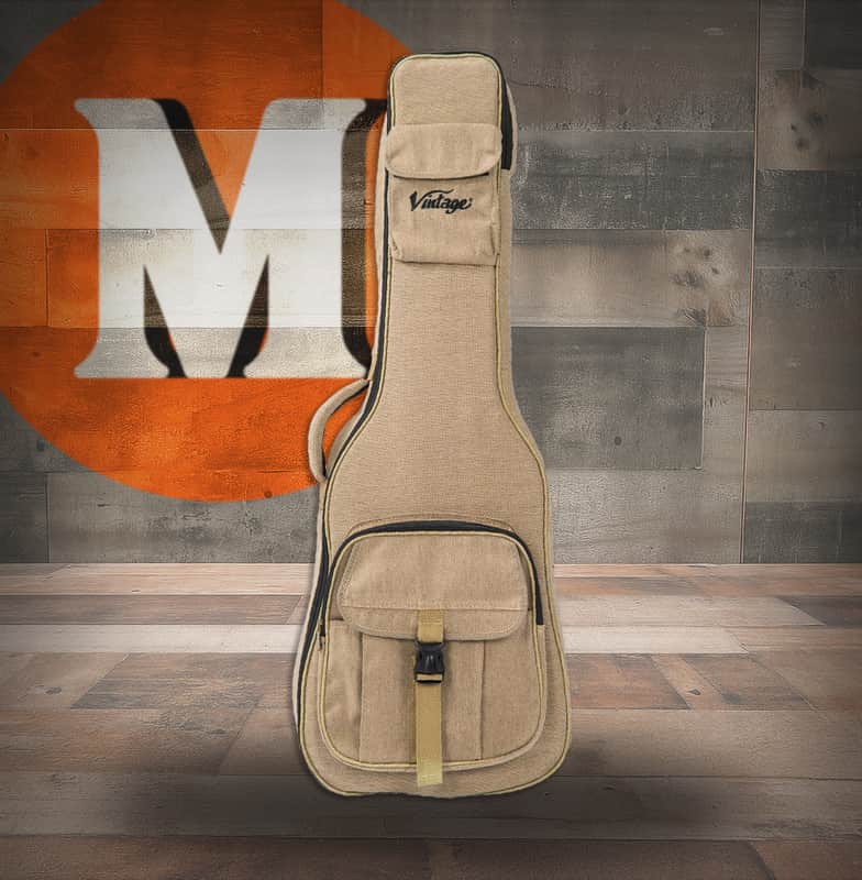 Vintage VCBG2 Distressed Look Bass Gig Bag Sand (VCBG2) | Reverb