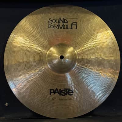 USED Paiste 16" Sound Formula Thin Crash - 1000g | Reverb