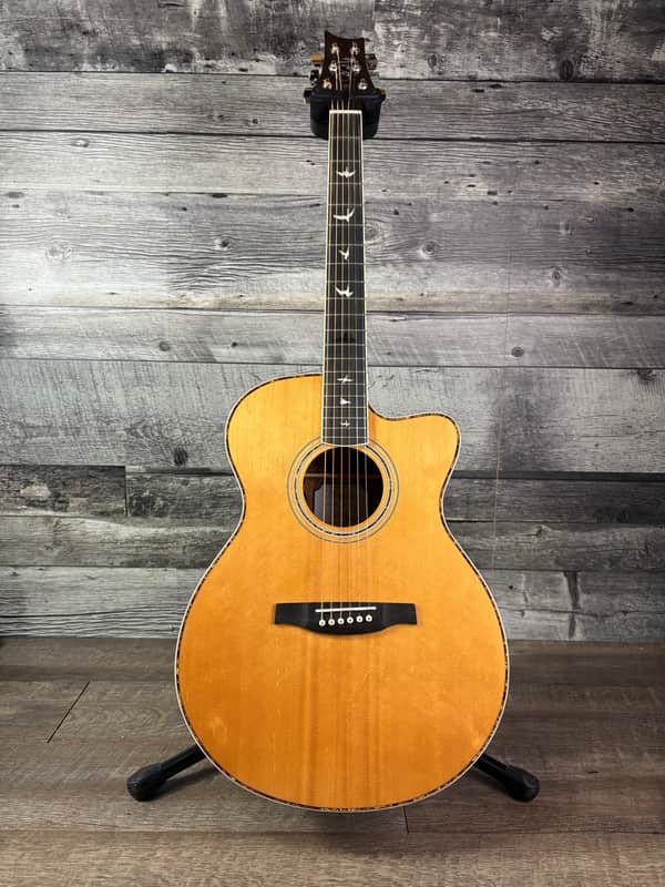 PRS SE Angelus A40E Natural W/Case, Demo | Reverb