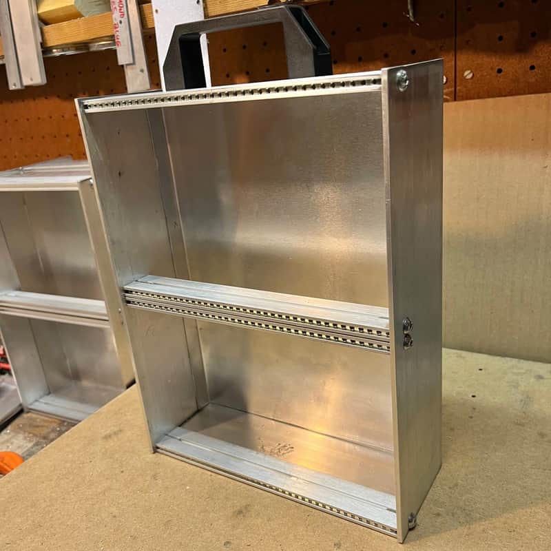 6U 38HP Eurorack Modular Aluminum Mini Case | Reverb