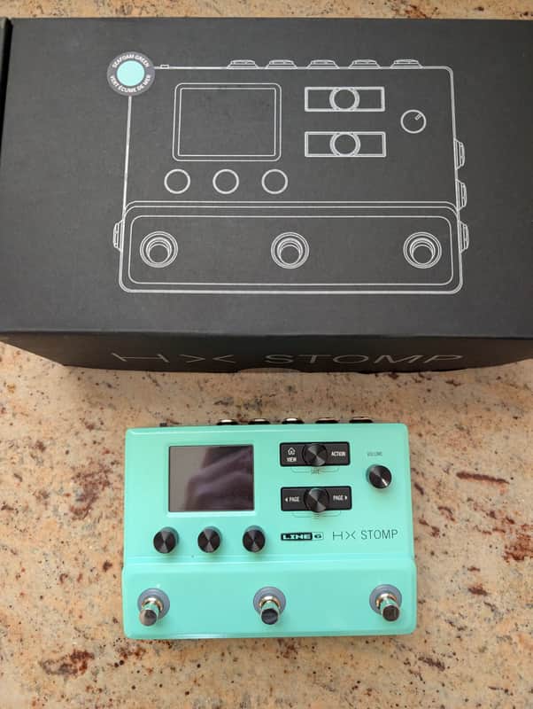 Line 6 HX Stomp 2018 - Present - Seafoam Green | Reverb