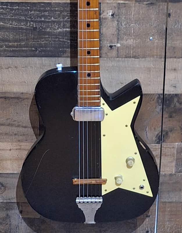 1959 Kay K4140 Sizzler - Black - | Reverb