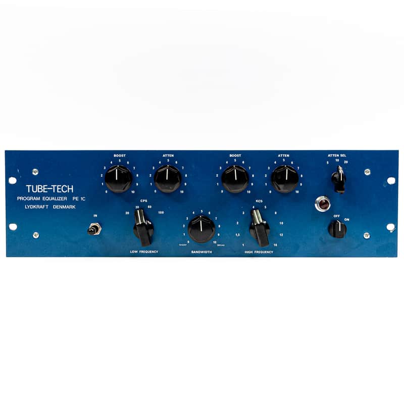 Tube-Tech PE 1C Program Equalizer – Passive Pultec-Style EQ w | Reverb