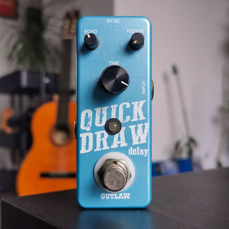Outlaw Effects Quick Draw Delay - Guitar Effect Pedal, Used | Reverb