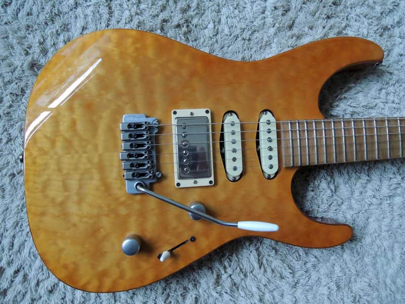 Jackson Phil Collen PC3 1999 Natural honey | Reverb