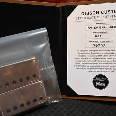 Gibson Custom Shop 1959 Les Paul Standard Reissue BOTB Page | Reverb
