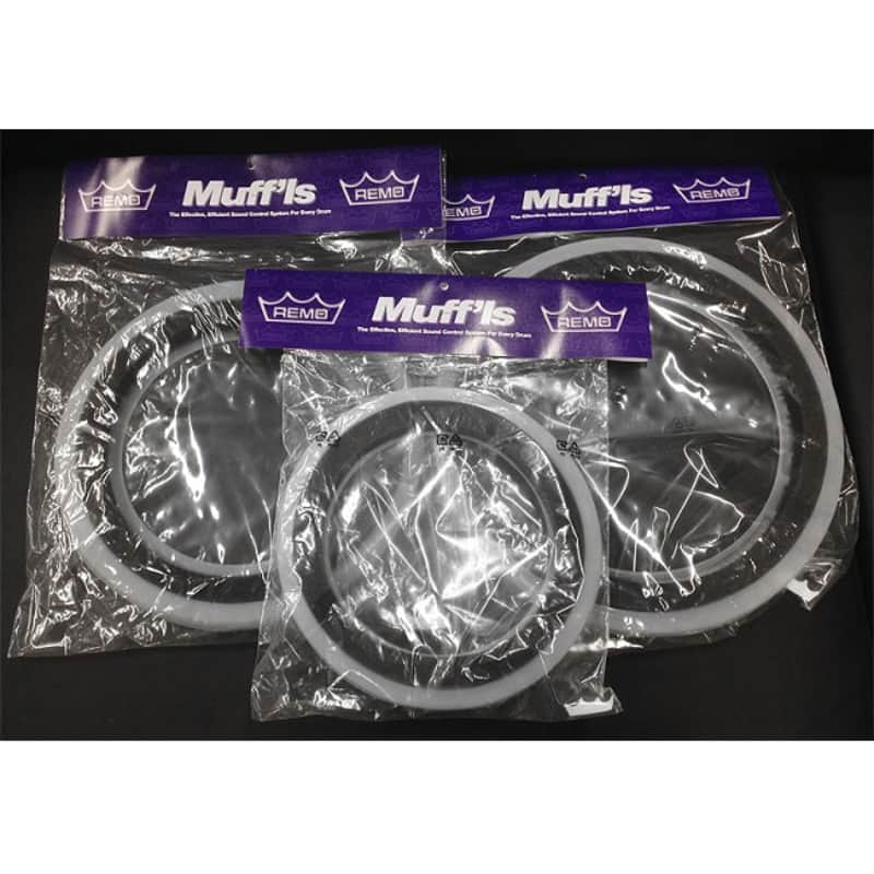 REMO MF Ring Control Muffl Tompack 10-12-14 DŠmpfungsringe. | Reverb