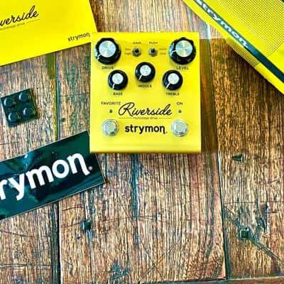 Strymon Riverside Multi-Stage Drive - Yellow | Reverb