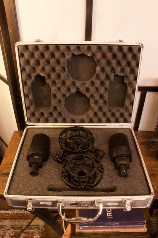 Used AKG C414B-TL II/ST Matched Pair Stereo Microphone Set w/ | Reverb