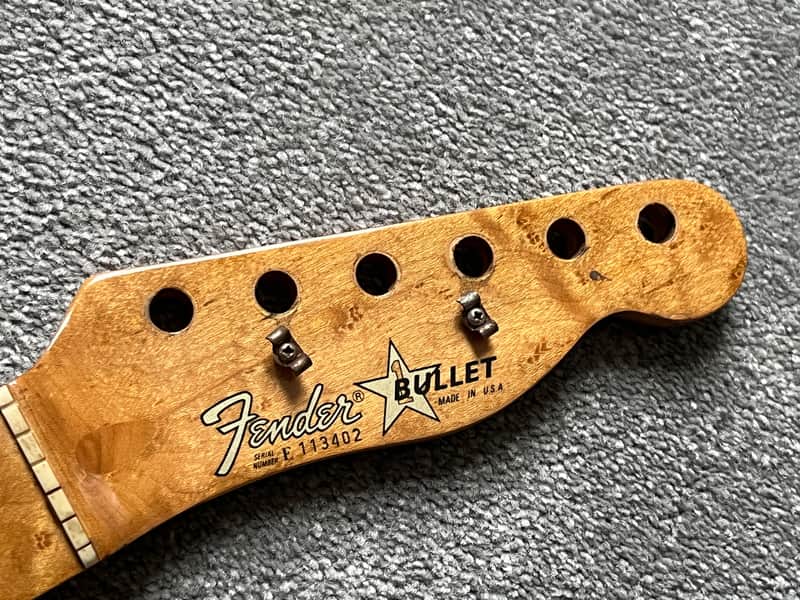 1982 Fender Bullet guitar neck USA American maple | Reverb