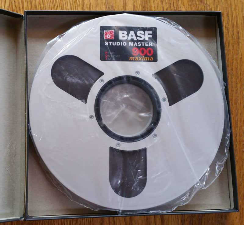 BASF Studio Master 900 Maxima 1/2IN Recording Tape 2500FT | Reverb