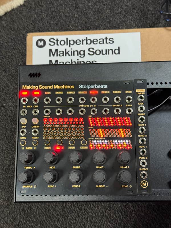 Making Sound Machines Stolperbeats - Eurorack Sequencer | Reverb