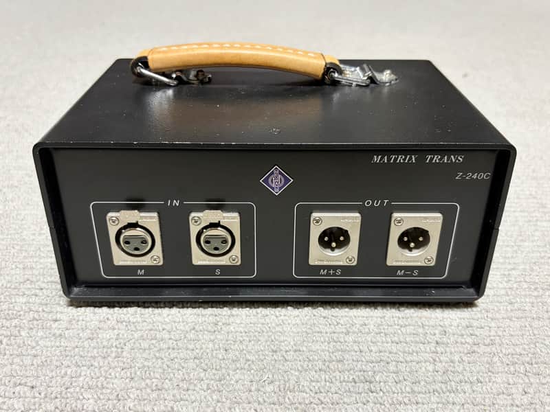 Neumann Z-240C Stereo Mid-Side Matrix Mastering Audio | Reverb