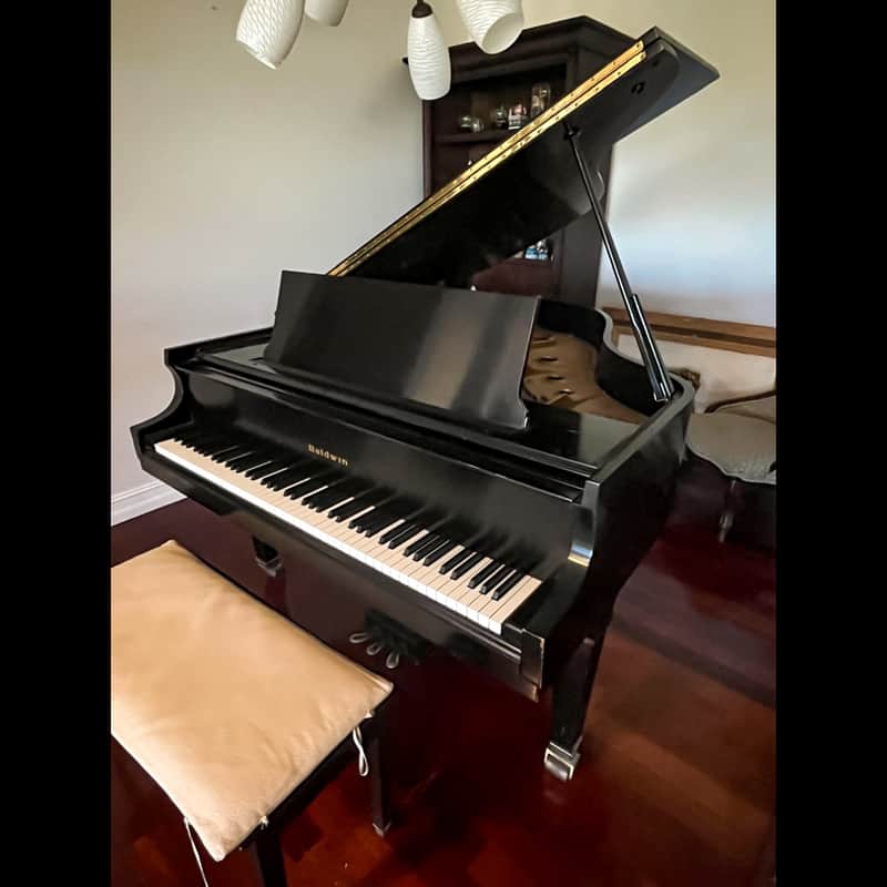 Baldwin Model R Grand Piano – 5'8" – Black Polish | Reverb