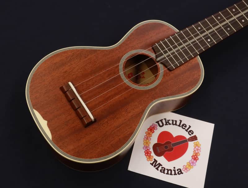 Kiwaya MV-3SF Martin Style 3 Replica Soprano Ukulele #5547- | Reverb